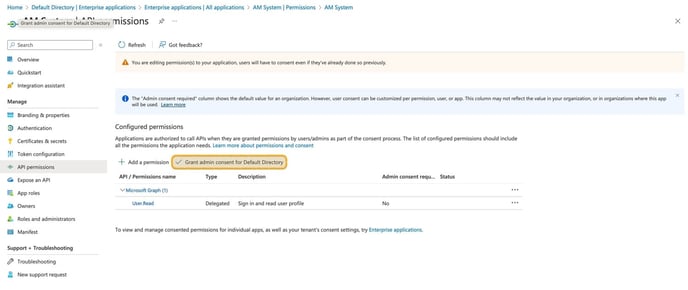 Example Configuring Integrate Am System With Microsoft Intra Id Formerly Azure Ad